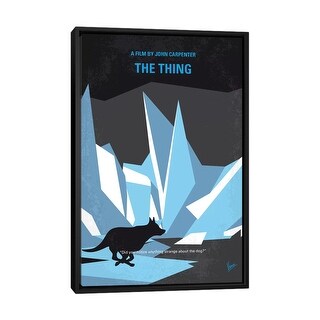 iCanvas "The Thing Minimal Movie Poster" by Chungkong Framed Canvas Print - Bed Bath & Beyond ...